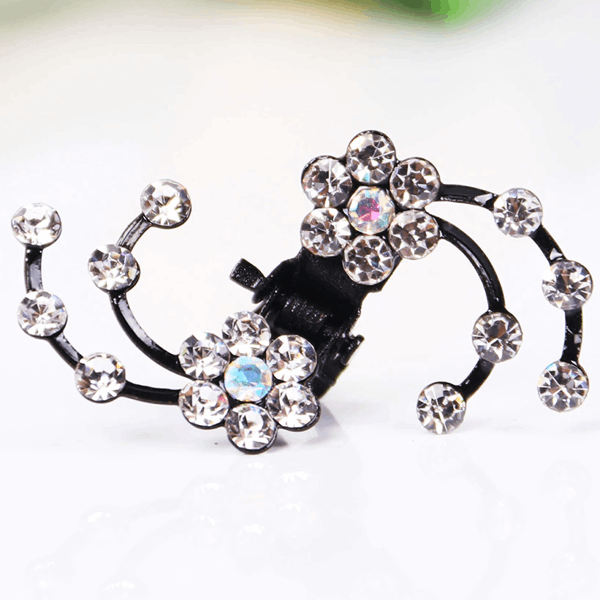 Drag 6 Pcs Rhinestone Hair Claw ( 4 Colors ) - Drag Universe